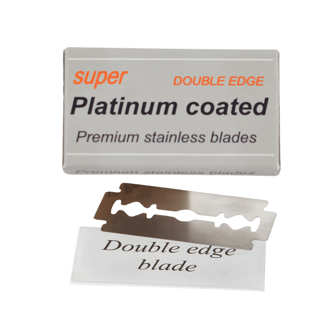 Double Edge Safety Razor Blades | 5 Pack | Single Blade Safety Razor B ...