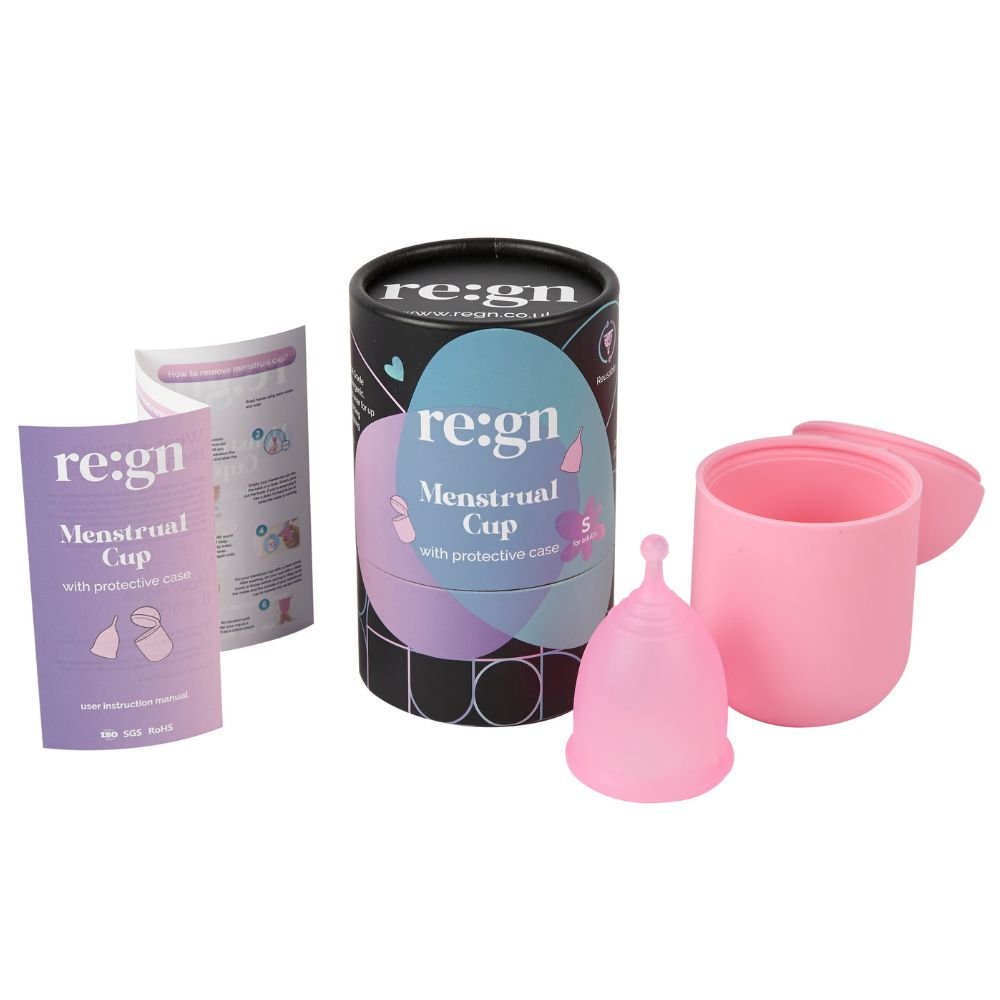 REGN Eco Menstrual Cup – Latex-Free | Day & Night Protection - Small - REGN