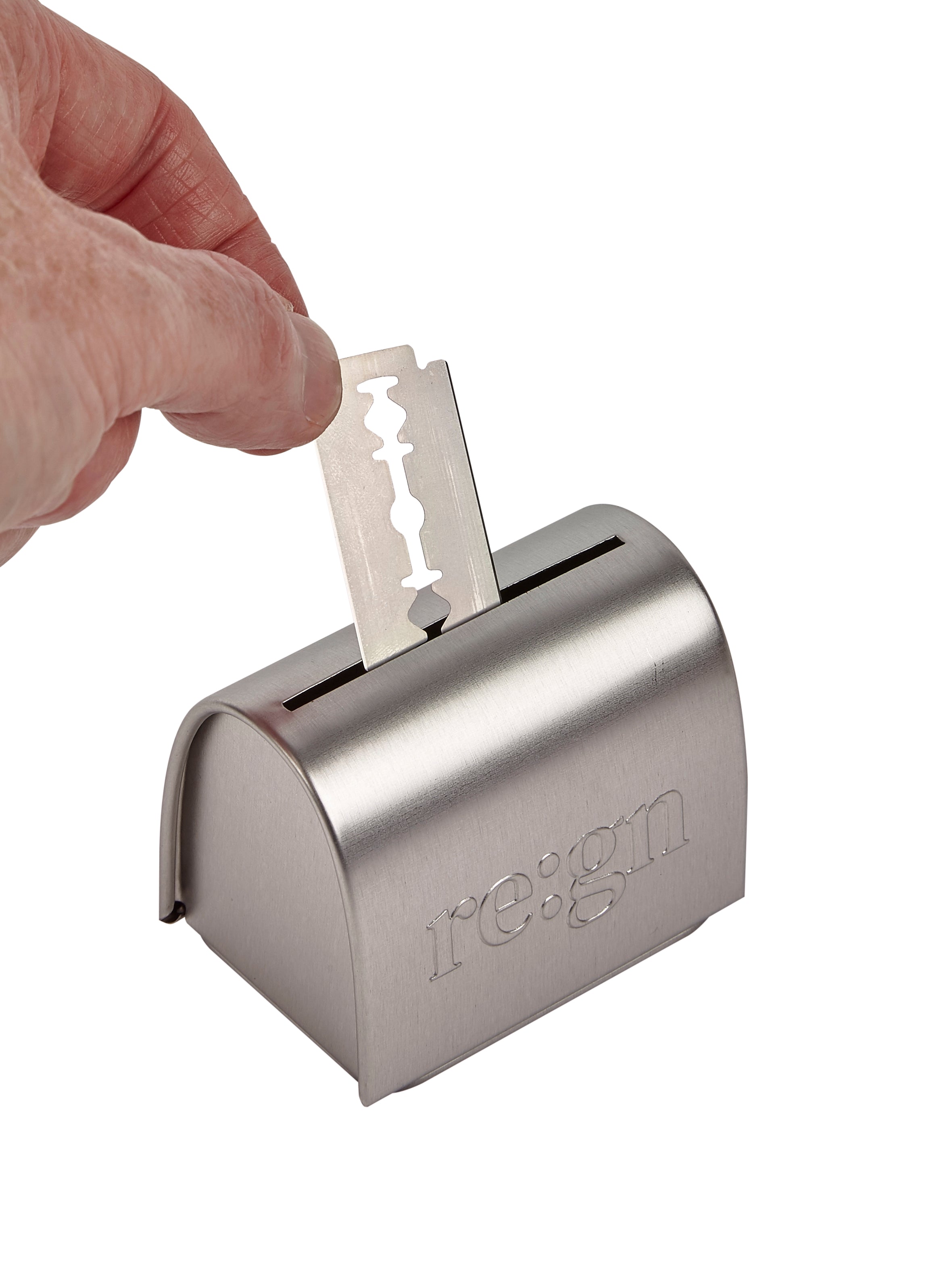 Safety Razor Blade Disposal Tin | REGN