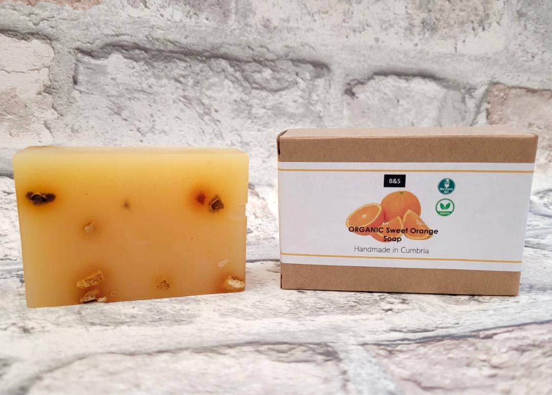 Sweet Orange Organic Natural Hand & Body Soap - 100g | REGN